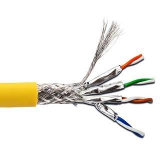 China ITI-LINK Cat8 SFTP Shielded Ethernet Cable 305m 40Gbps 2000MHz 22AWG Pure Copper Network Cable for sale