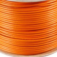 China ITI-LINK SFTP CAT8 Network Cable 50m 2000MHz 22AWG LSZH Orange Jacket for High-Speed Data Transmission for sale