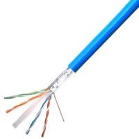 China Wholesale Bulk FTP CAT6 LSZH Cable 23AWG 500ft Blue Jacket 550MHz High Speed Networking for sale
