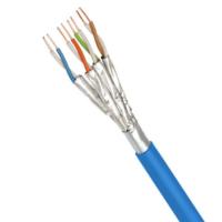 China ITI-LINK CAT6A FFTP 23AWG Blue LSZH Ethernet Cable 1000Ft 10Gbps 500MHz for sale