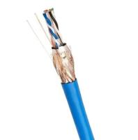 China SFTP Cat6A Ethernet Cable 1000ft 500MHz with Copper Conductors for Secure Data Transfer for sale