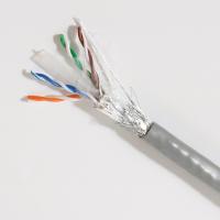 China ITI-LINK CAT6A SFTP 23AWG PVC Network Cable 500ft Bulk Reel 550MHz Industrial Grade for sale