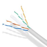 China CAT5E UTP LSZH White Cable High Speed Reliable Network Connectivity for Bulk Orders for sale