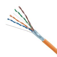China CAT5e FTP Cable 100MHz 100Mbps for Indoor Network Wiring Shielded System 90m Length for sale