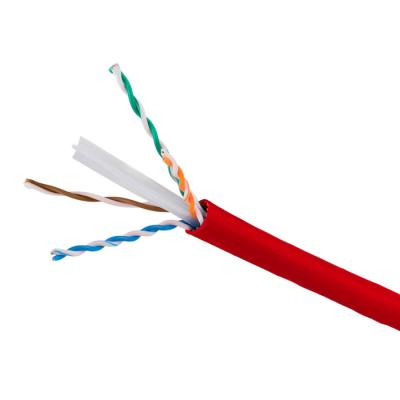 China UL Certified Solid Copper LSZH CAT6 UTP Cable 1000Mbps Stable Transmission at 250 MHz Frequency for sale
