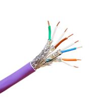 China CAT6A Shielded LSZH Ethernet Cable 500MHz 10Gbps 23 AWG for 5G Networks and Data Centers for sale