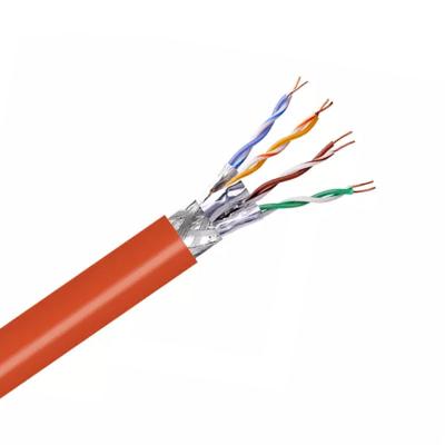 China CAT7A SFTP LSZH Ethernet Cable 50m 23AWG 10Gbps 1000MHz Industrial Data Center Network Cable for sale