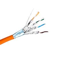 China ITI-LINK CAT8 FFTP LSZH Orange 22AWG Ethernet Cable 2000MHz 40Gbps 500ft Reel for Data Centers for sale
