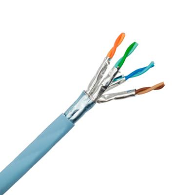 China CAT6A FFTP 23AWG LSZH Network Cable 1000Ft Spool 10Gbps High Speed Ethernet Cable for sale