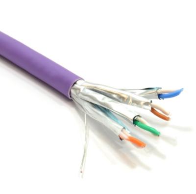 China INTEGRITY CAT6A SFTP LSZH Shielded Bulk LAN Cable 23AWG 550MHz 10Gbps Ethernet Network Cable for sale