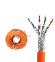 China INTEGRITY ITI-CT7SF-015 SFTP CAT7 Cable 23AWG LSZH Orange 1000FT - 600MHz Bandwidth, 10Gbps Ethernet for sale