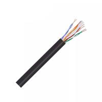 China CAT6 UTP CABLE LSZH 1GBPS 23AWG 1000FT CPR CERTIFIED BLACK HIGH SPEED ETHERNET for sale