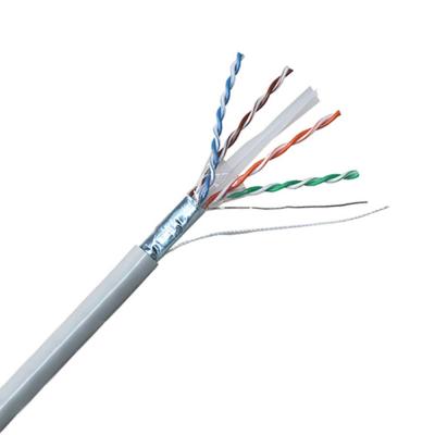 China ITI-LINK CAT6 FTP Cable Gray LSZH Jacket 23AWG 10Gbps High Speed Network Cable for sale