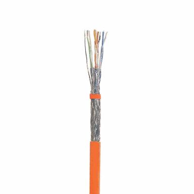 China Cat7 SFTP LSZH Cable 23AWG 600MHz 10Gbps Ethernet Network Cable for Data Centers and Office Networks for sale