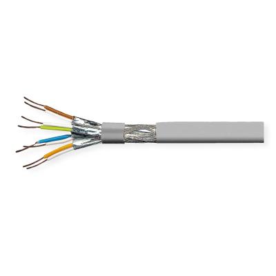 China CAT8 SFTP 24AWG LSZH 2500MHz Ethernet Cable for 40Gbps Data Transmission with Bulk OEM Services for sale