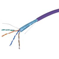 China CAT5E FTP 0.515mm Copper LSZH Fluke Tested Network Cable UL ETL CPR Certified for sale
