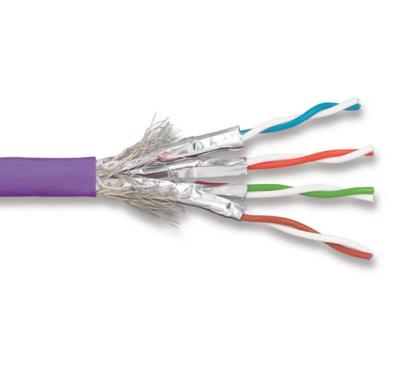 China CAT7A SFTP Ethernet Cable (Shielded LAN Cable) — 1000MHz, LSZH Option, 10Gbps for sale