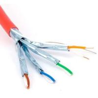 China CAT8 FFTP Cable 22AWG Solid Copper 1000Ft — 40Gbps Data Center Cable for sale