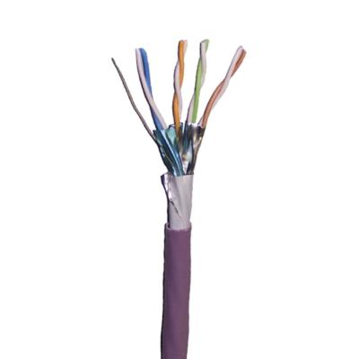 China CAT6A FFTP Shielded LAN Cable 23AWG Solid Copper for Data Center Enterprise Networks for sale