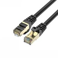 China CAT7 SFTP Shielded LAN Cable 1000FT 10Gbps 600MHz LSZH Solid Copper for sale