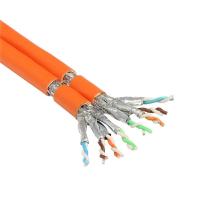 China CAT7 SFTP LAN Cable 1000FT 23AWG Solid Copper LSZH 10Gbps Data Center & Industrial Cable for sale