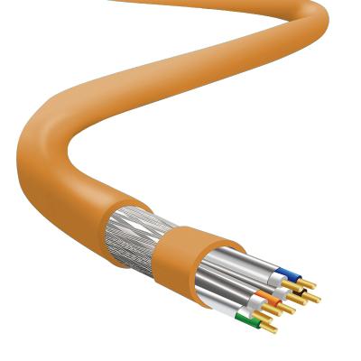 China Cat7A SFTP Shielded Ethernet Cable 1000MHz 10Gbps 23AWG Pure Copper 305m Data Center Networking for sale