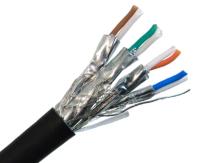 China CAT7A SFTP Shielded LAN Cable 1000FT with 10Gbps Speed and 1000MHz Bandwidth for sale