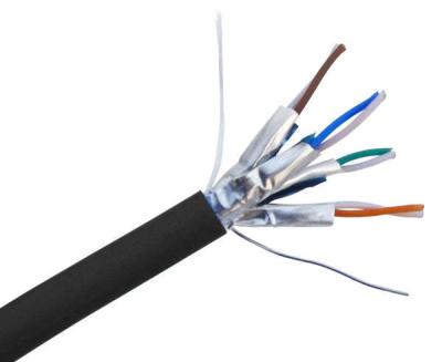 China CAT6A UTP Ethernet Cable 1000ft 23AWG Solid Copper 10Gbps Speed 500MHz Bandwidth Data Center Bulk LAN Cable for sale