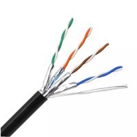 China CAT6A UTP Ethernet Cable 1000ft 23AWG Solid Copper 10Gbps Speed 500MHz Bandwidth Data Center Bulk LAN Cable for sale