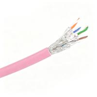 China CAT7A SFTP Ethernet Cable 1000 MHz EMI/RFI Shielded with 23 AWG Copper for High-Speed Networking for sale