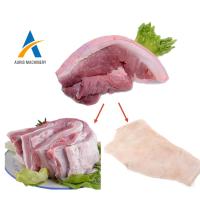 China 120 KG Meat Cutting Machine Skin Removal Peeling Pork Meat Mincer Grinder for sale