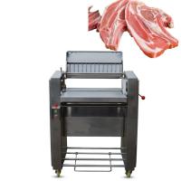 China Meat Pork Processing Equipment 0.75kw Pig Pork Cutting Machine for sale