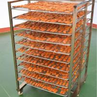 China Stainless Steel 304 Meat Smoking Oven 30kg Batch Bacon Dried Sausage Smoke House for sale