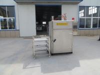 China Steamed Industrial Fish Smoking Oven Electric 50kg Batch Sausage Smoking Machine for sale
