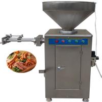 China 304ss Commercial Sausage Making Machine Quantitative Pneumatic Sausage Filling Machine for sale