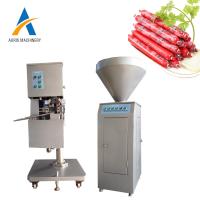 China Ham Commercial Sausage Stuffer Machine Double Clipper Sausage Filler Machine for sale