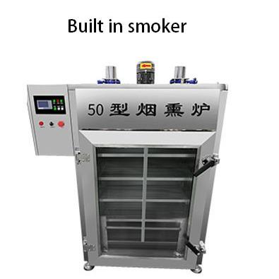 China Sus304 Meat Smoking Machine 50kg Batch Air Dried Fish Smoking Oven House for sale