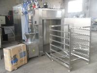 China 100kg Batch Meat Smoking Machine 30kw Industrial Fish Smoking Machine for sale