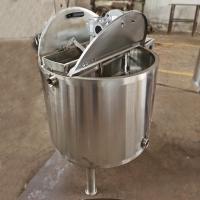 China Stainless Steel Chocolate Warm Tank Machine chocolate Melting Pot Mix Storage Tank for sale