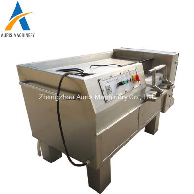 China 500kg/H Frozen Meat Slicer Machine 2.25kw Frozen Beef Cutter Machine for sale