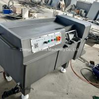 China 500kg/H Frozen Meat Slicer Machine 2.25kw Frozen Beef Cutter Machine for sale