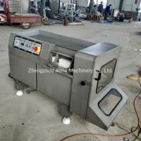China 500kg/H Frozen Meat Slicer Machine 2.25kw Frozen Beef Cutter Machine for sale