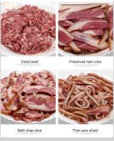 China Frozen Pork Meat Processing Machines Digger Shaver Fish Slicer Machine for sale