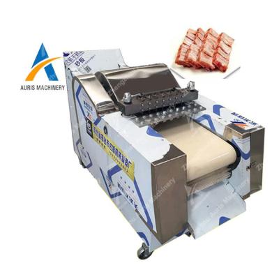 China 1.5kw Frozen Meat Dicing Machine 300kg/H Chicken Cube Slicer Machine for sale