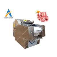 China 1.5kw Frozen Meat Dicing Machine 300kg/H Chicken Cube Slicer Machine for sale