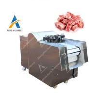 China 1.5kw Frozen Meat Dicing Machine 300kg/H Chicken Cube Slicer Machine for sale