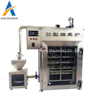 China Steak Meat Smoking Machine Chop Lamb Ribs Electric Fish Smoking Machine for sale