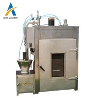 China 100kg Bacth Meat Smoker Machine 100kg/H Sausage Smokehouse Oven for sale