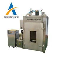 China 100kg Bacth Meat Smoker Machine 100kg/H Sausage Smokehouse Oven for sale