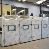China 380v Meat Smoking Machine PLC 100kg Batch Industrial Smoke House Oven for sale